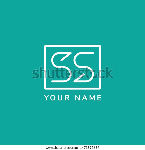 Ss Logo Your Company Stock Vector (Royalty Free) 1473897659 | Shutterstock