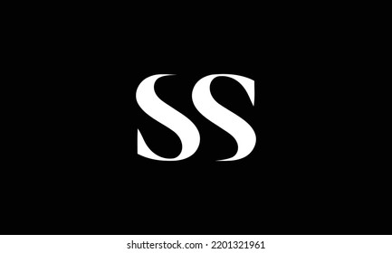 Ss Monogram Logo Design Inspiration Stock Vector (Royalty Free ...
