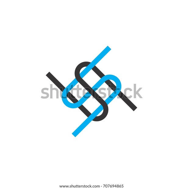 Ss Sun Letter Logo Design Vector Stock Vector (Royalty Free) 707694865 ...