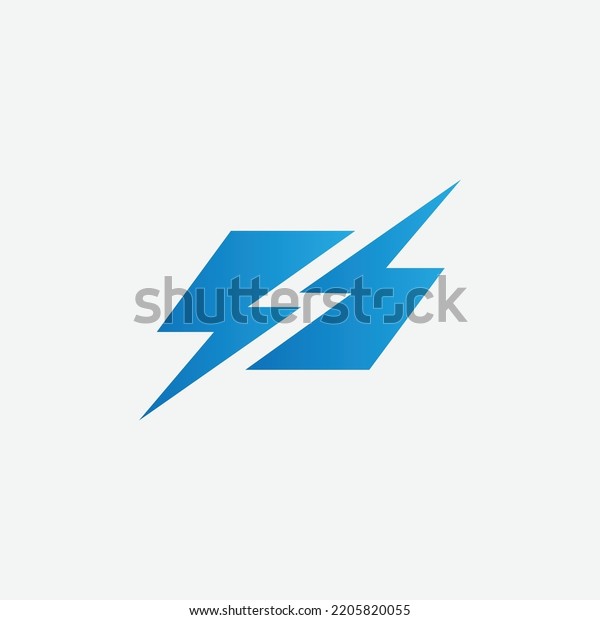 Ss Switchboard Logo Design Template Stock Vector (Royalty Free ...