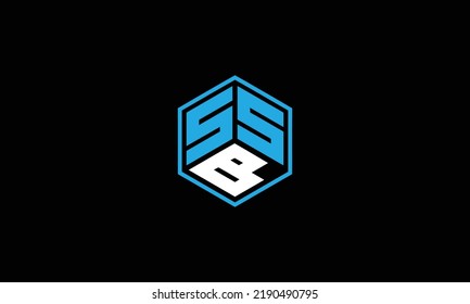 Ssb Letter Initial Logo Design Template Stock Vector (Royalty Free ...