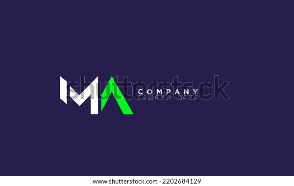 St Alphabet Letters Initials Monogram Logo Stock Vector (Royalty Free ...