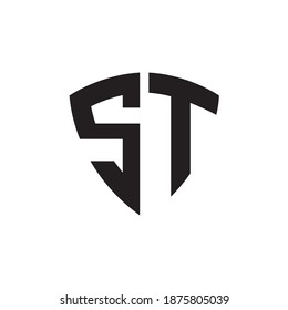 St Letter Logo Design Vector Stock Vector (Royalty Free) 1875805039 ...