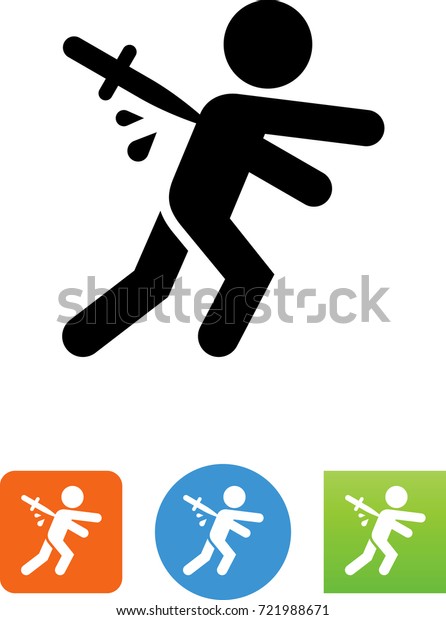Stabbed Back Icon Stock Vector (Royalty Free) 721988671 Stabbed Back Icon Stock Vector (Royalty Free) 721988671