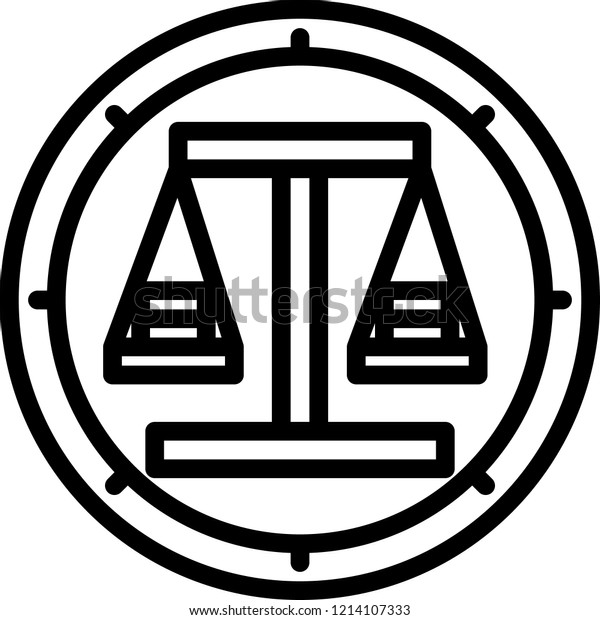Stablecoin Line Icon Cryptocurrency Blockchain Vector Stock Vector ...