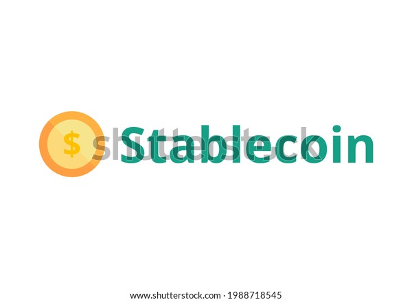 Stablecoin Vector Technology Finance Business Concept Stock Vector ...