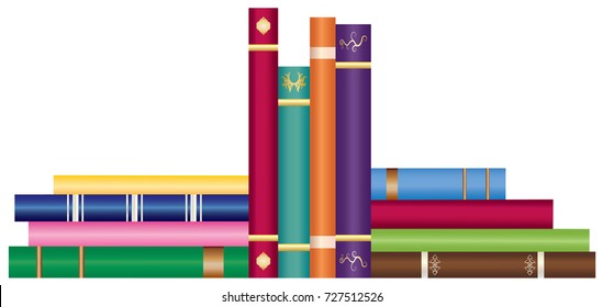 1,695 Book spine template Images, Stock Photos & Vectors | Shutterstock
