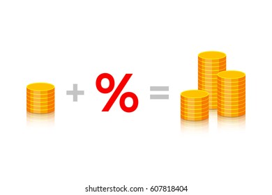 Small Stack Gold Coins Plus Sign: เวกเตอร์สต็อก (ปลอดค่าลิขสิทธิ์ ...