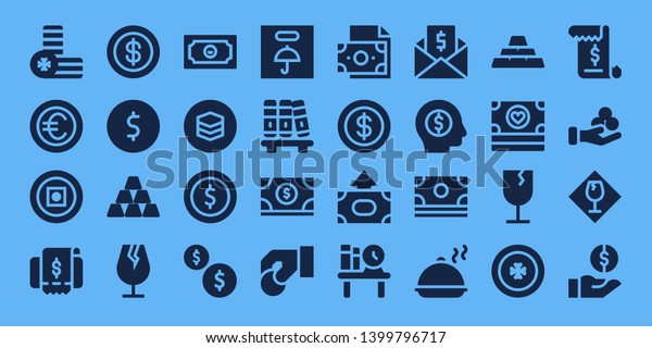 Stack Icon Set 32 Filled Stack Stock Vector (Royalty Free) 1399796717 ...