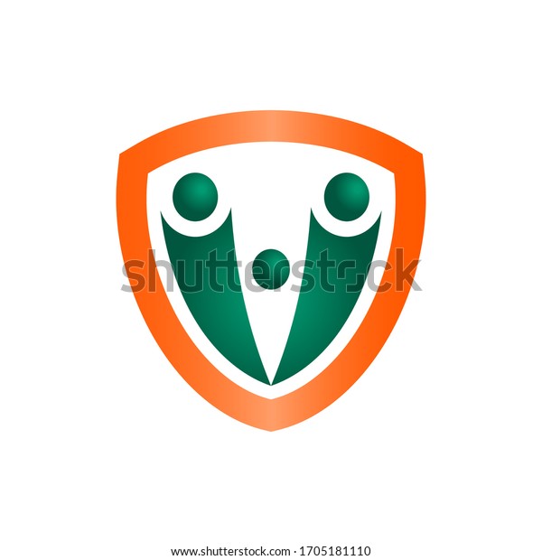 Staff Teamwork People Logo Design Stock Vector (Royalty Free ...