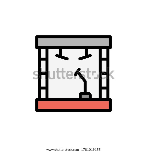 Stage Icon Simple Color Outline Vector Stock Vector (Royalty Free ...