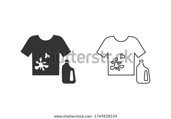 Stain Remover Symbol Icon Set Design Stock Vector (Royalty Free) 1769828534