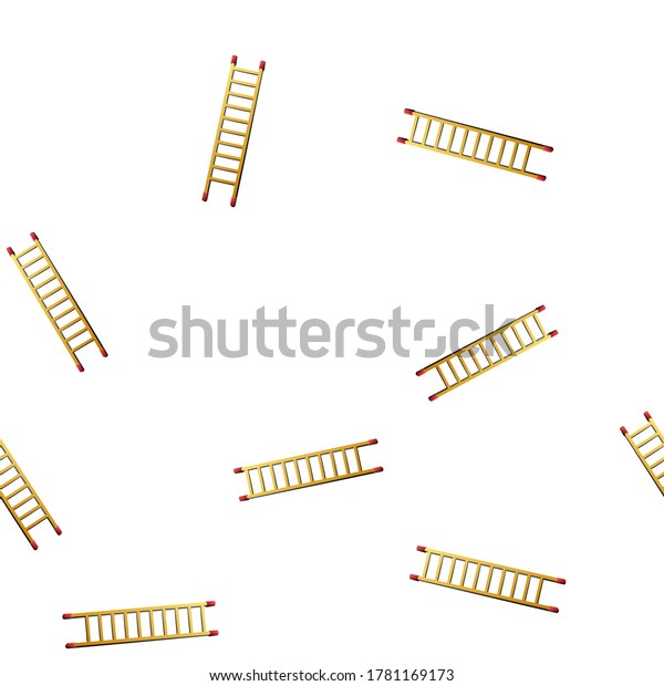 Stair Background Line Icon Linear Vector Stock Vector (Royalty Free ...