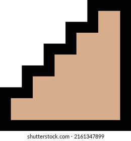 Stair Tag Vector Illustration On Transparent Stock Vector (Royalty Free ...