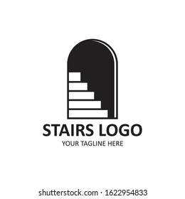Stairs Gate Logo Vector Illustration Stock Vector (Royalty Free ...