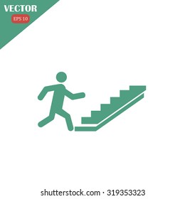 Stairs Icon Stock Vector (Royalty Free) 319353323 | Shutterstock