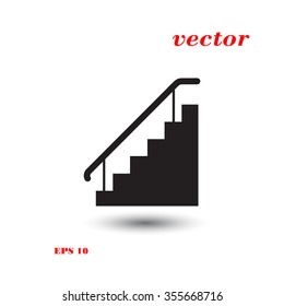 Stairs Railings Icon Stock Vector (Royalty Free) 360505436 | Shutterstock
