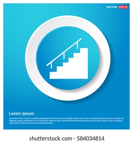 Stairs Railings Icon Stock Vector (Royalty Free) 445264378