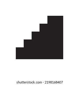 Stairs Pixel Art Vector Illustration Stock Vector (Royalty Free ...
