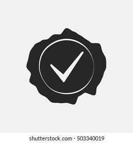 Stamp Check Mark Overlay Texture Empty: Vector có sẵn (miễn phí bản ...