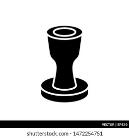 Stamp Icon Pictogram Vector Illustration Logo Stock Vector (Royalty ...
