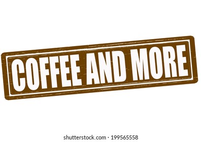 Stamp Text Coffee More Inside Vector 스톡 벡터(로열티 프리) 199565558 | Shutterstock