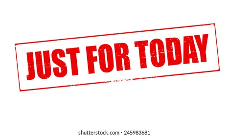 Stamp Text Just Today Inside Vector Stock Vector (Royalty Free ...