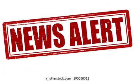 Stamp Text News Alert Inside Vector Stock Vector (Royalty Free ...