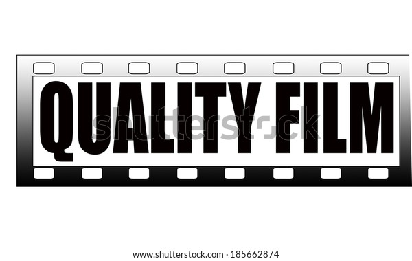 Stamp Text Quality Film Insidevector Illustration Stock Vector (Royalty ...