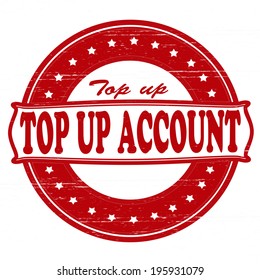 Stamp Text Top Account Inside Vector Stock Vector (Royalty Free ...