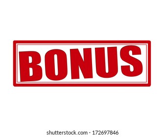 Bonus Red Arrow Icon Cartoon Bonus Stock Vector (Royalty Free ...