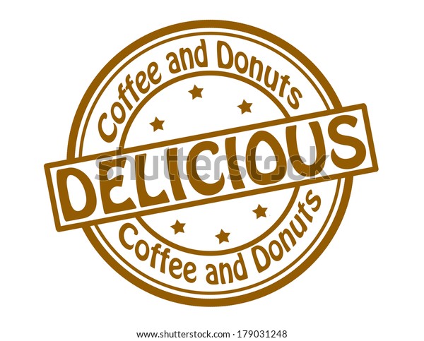 Stamp Word Delicious Insidevector Illustration Stock Vector (Royalty ...