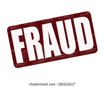 Stamp Word Fraud Insidevector Illustration Stock Vector (Royalty Free ...