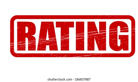 Stamp Word Rating Insidevector Illustration Stock Vector (Royalty Free ...