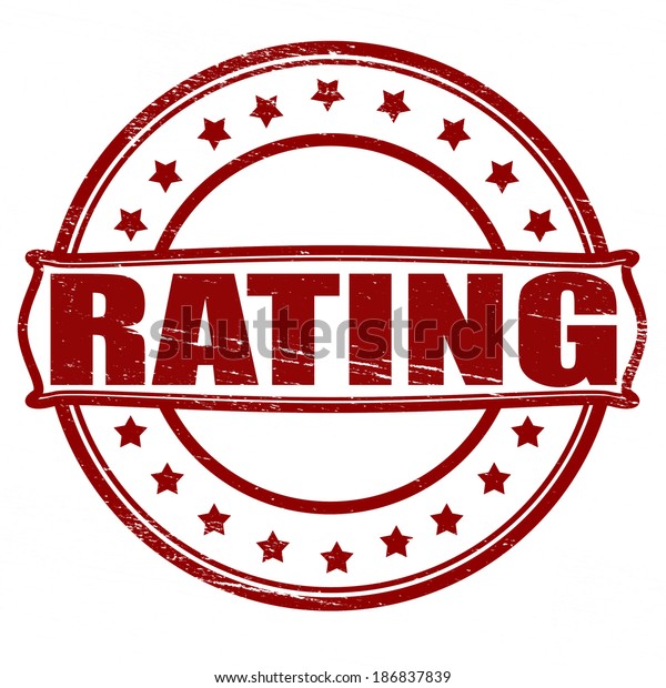 Stamp Word Rating Insidevector Illustration: เวกเตอร์สต็อก (ปลอดค่า ...
