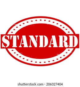 Stamp Word Standard Inside Vector Illustration Stock Vector (Royalty ...