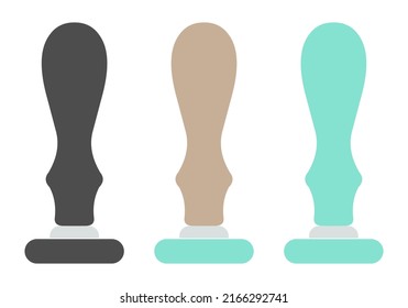 35 Stamp office tool side view Images, Stock Photos & Vectors ...