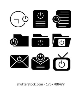 Stand By Icon Logo Isolated Sign Stock Vector (Royalty Free) 1757788499 ...
