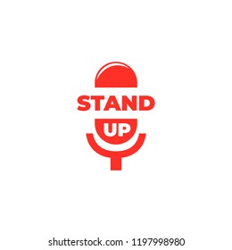 Stand Logo Vector Design Stock Vector (Royalty Free) 1197998980