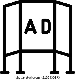 Stand Vector Illustration On Transparent Background Stock Vector ...