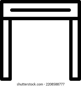 Stand Vector Illustration On Transparent Background Stock Vector ...