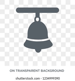 Standing Bell Icon Trendy Flat Vector Stock Vector (Royalty Free ...