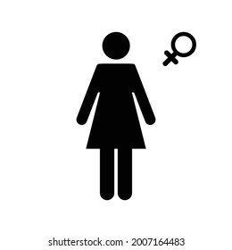 Standing Woman Icon Simple Icon Stock Vector (Royalty Free) 2007164483 ...