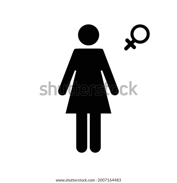 Standing Woman Icon Simple Icon Stock Vector (Royalty Free) 2007164483 ...