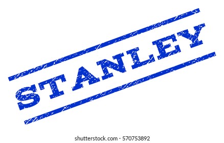 Stanley Watermark Stamp Text Caption Between Stock Vector (Royalty Free ...