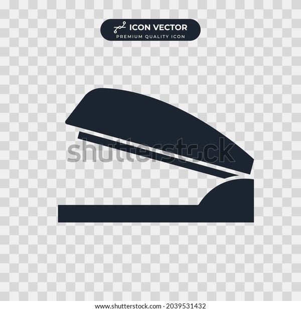 Stapler Icon Symbol Template Graphic Web Stock Vector (Royalty Free ...