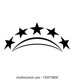 Star Accent Logo Stock Vector (Royalty Free) 733973818 | Shutterstock
