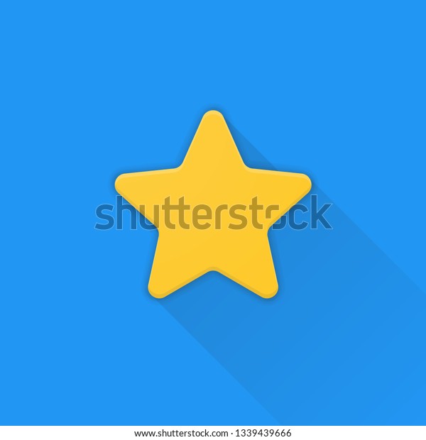 Star Adaptive Icon Material Design Illustration Stock Vector (Royalty ...