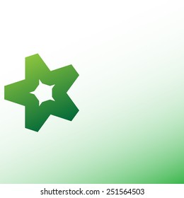 Star Background Logo Design Stock Vector Stock Vector (Royalty Free ...