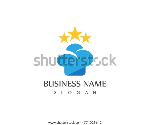 Star Chef Logo Design Template Stock Vector (Royalty Free) 774025642 ...